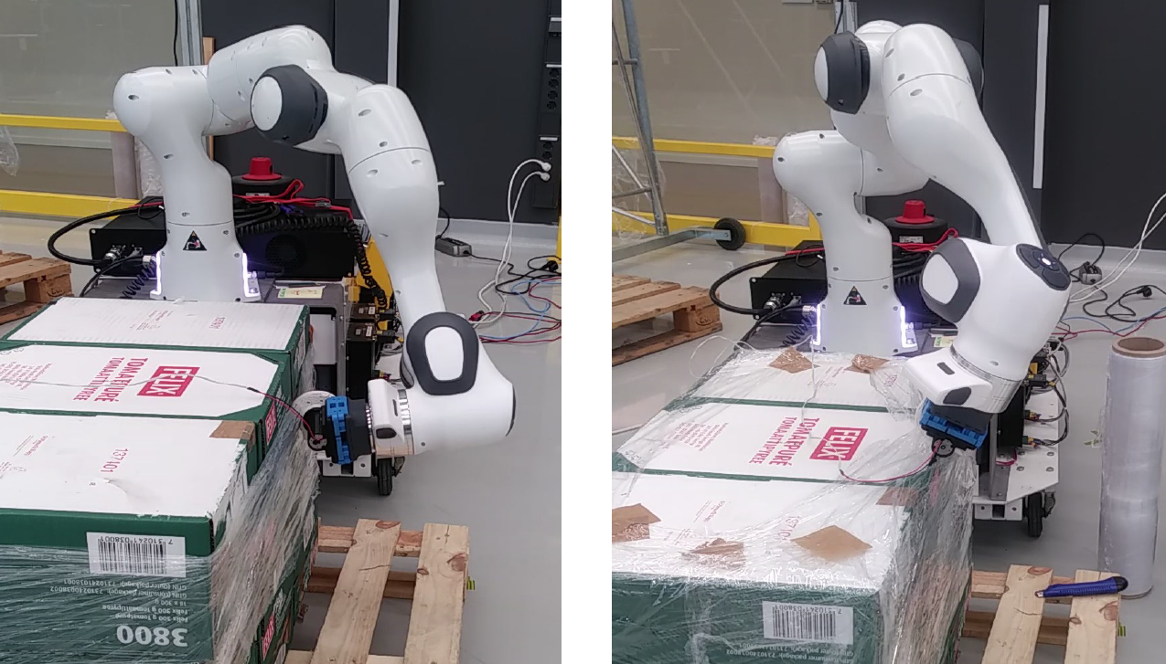 Flexible Automated Depalletizing: an Unwrapping Robot to Remove Plastic ...
